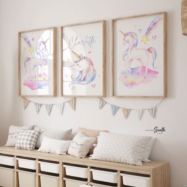 Unicorn Poster - Etsy