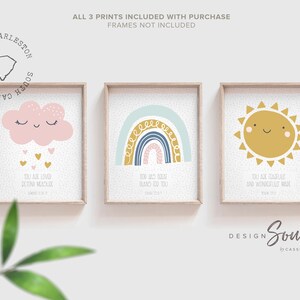 Christian Nursery Wall Decor, Bible Verse Wall Art, Nursery Bible Wall ...