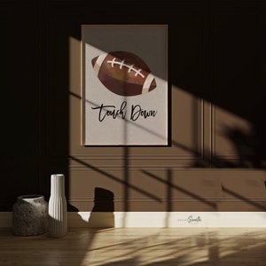 Boys Room Sports Decor, Basketball Baseball Football Sports Wall Art ...