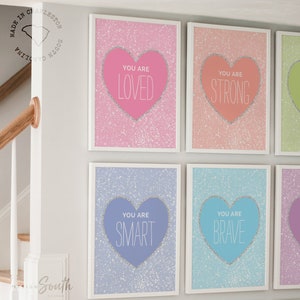 Girl Room Decor Ideas, Girl Room Themes, Girls Room Wall Decor, Heart ...