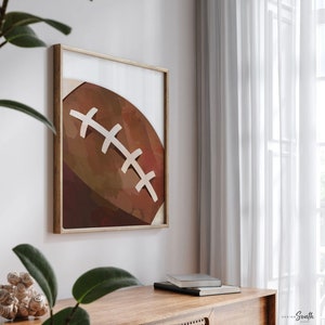 Boys Room Sports Decor, Basketball Baseball Football Soccer Wall Art ...