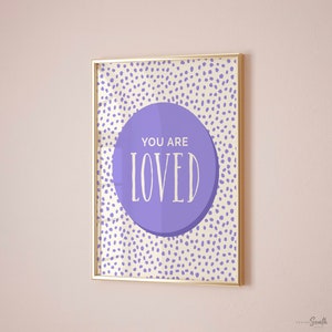 Kids Positive Affirmation Wall Art Poster Printables, Pastel Rainbow ...