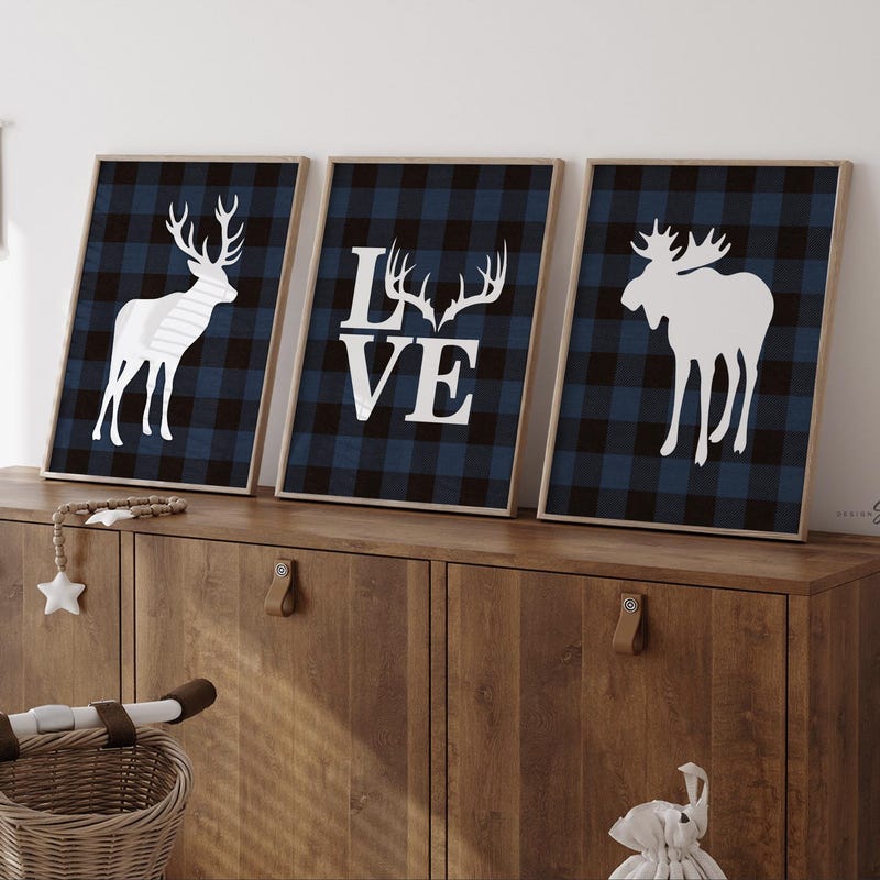 Blue Buffalo Check - Etsy