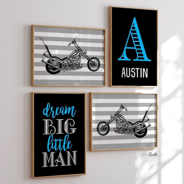 Motorcycle Decor - Etsy