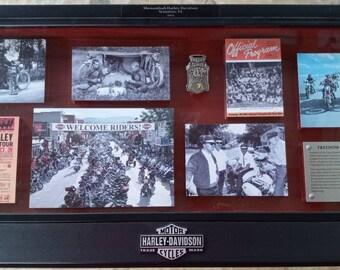 Harley Davidson Shadow Box - Etsy