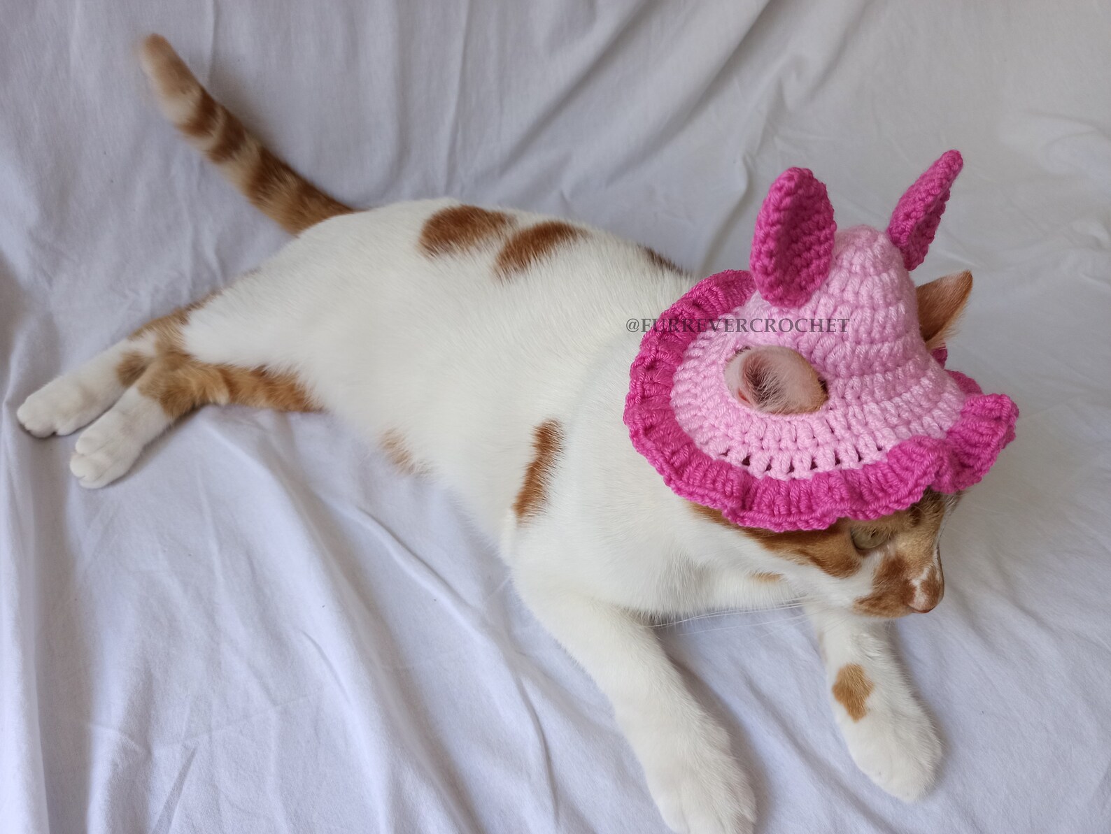 Piglet Crochet Bucket Hat for Cats and Dogs, Winnie the Pooh Inspired ...