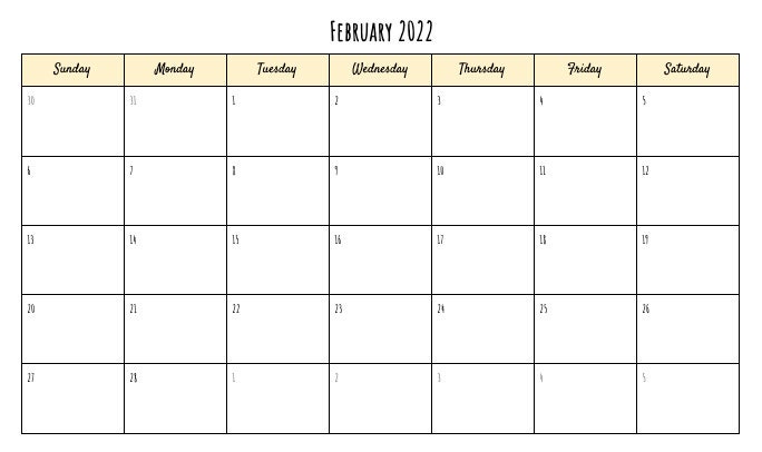2021-2022 Digital Calendar - Etsy