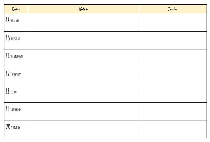 2021-2022 Digital Calendar - Etsy