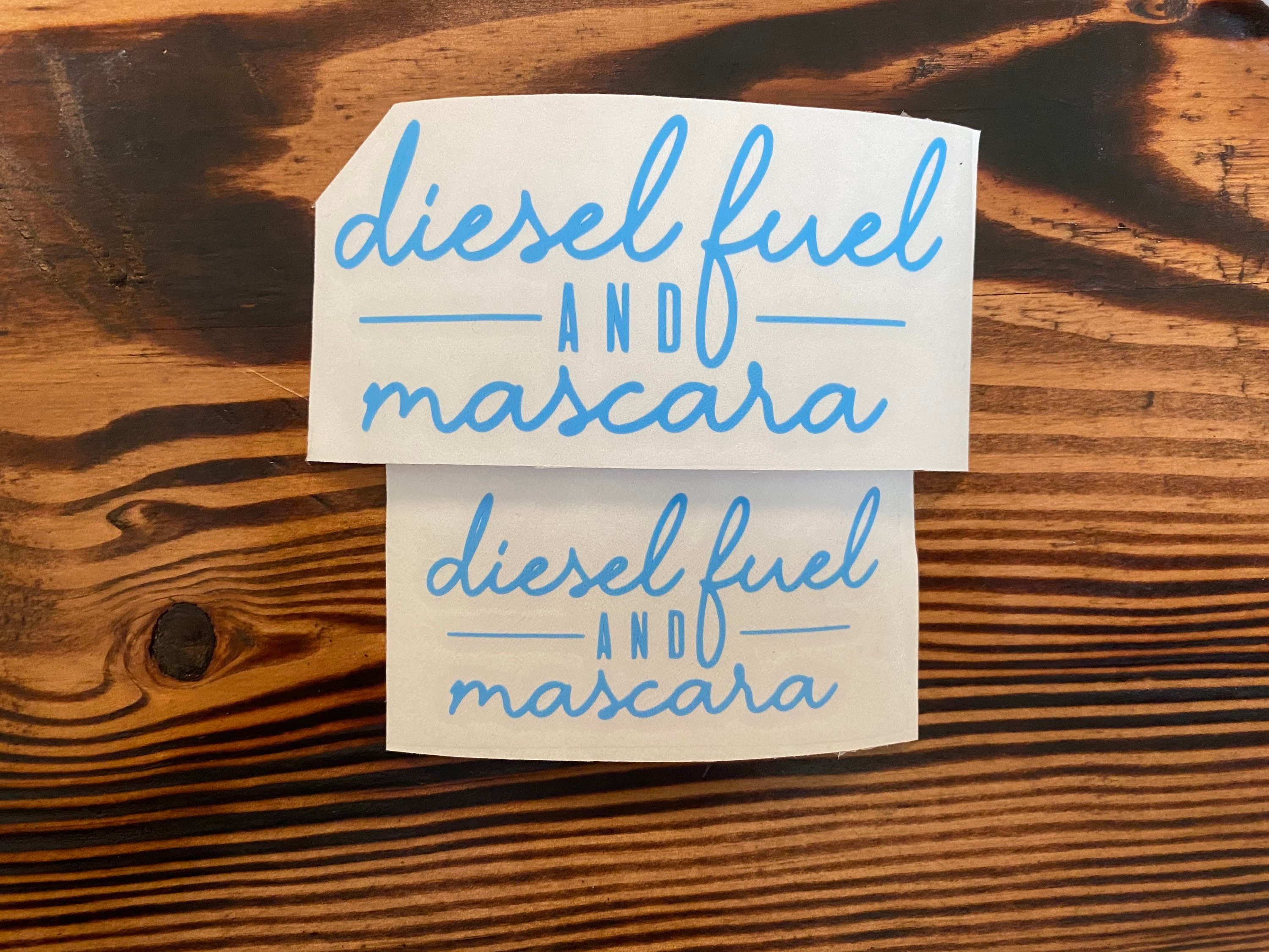 Diesel Fuel and Mascara - Diesel Trucks / Window Stickers / Custom ...