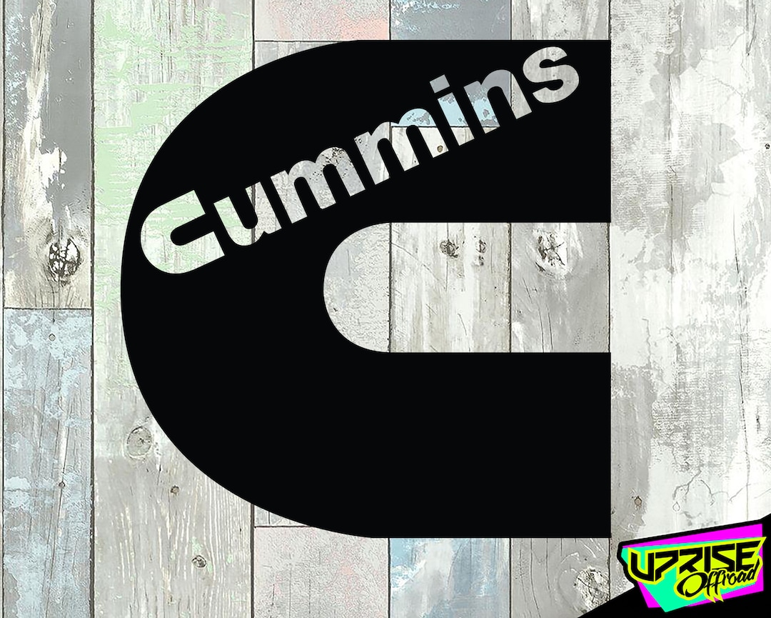 Cummins Logo - Diesel Trucks / Window Stickers / Custom Decals - Etsy