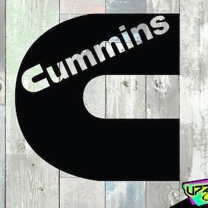 Cummins Logo - Diesel Trucks / Window Stickers / Custom Decals - Etsy