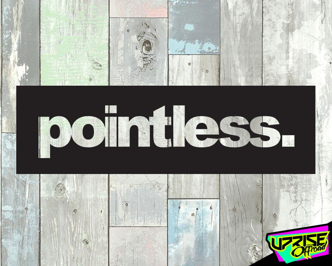 Pointless - Diesel Trucks / Window Stickers / Custom Decals - Etsy