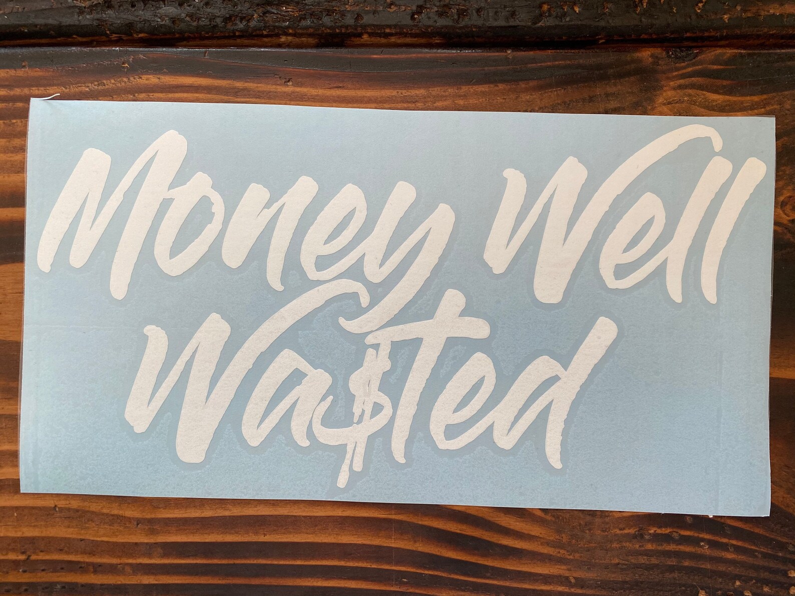 Money Well Wasted Diesel Trucks / Window Stickers / Custom - Etsy