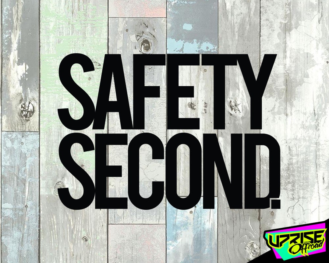 Safety Second - Diesel Trucks / Window Stickers / Custom Decals - Etsy