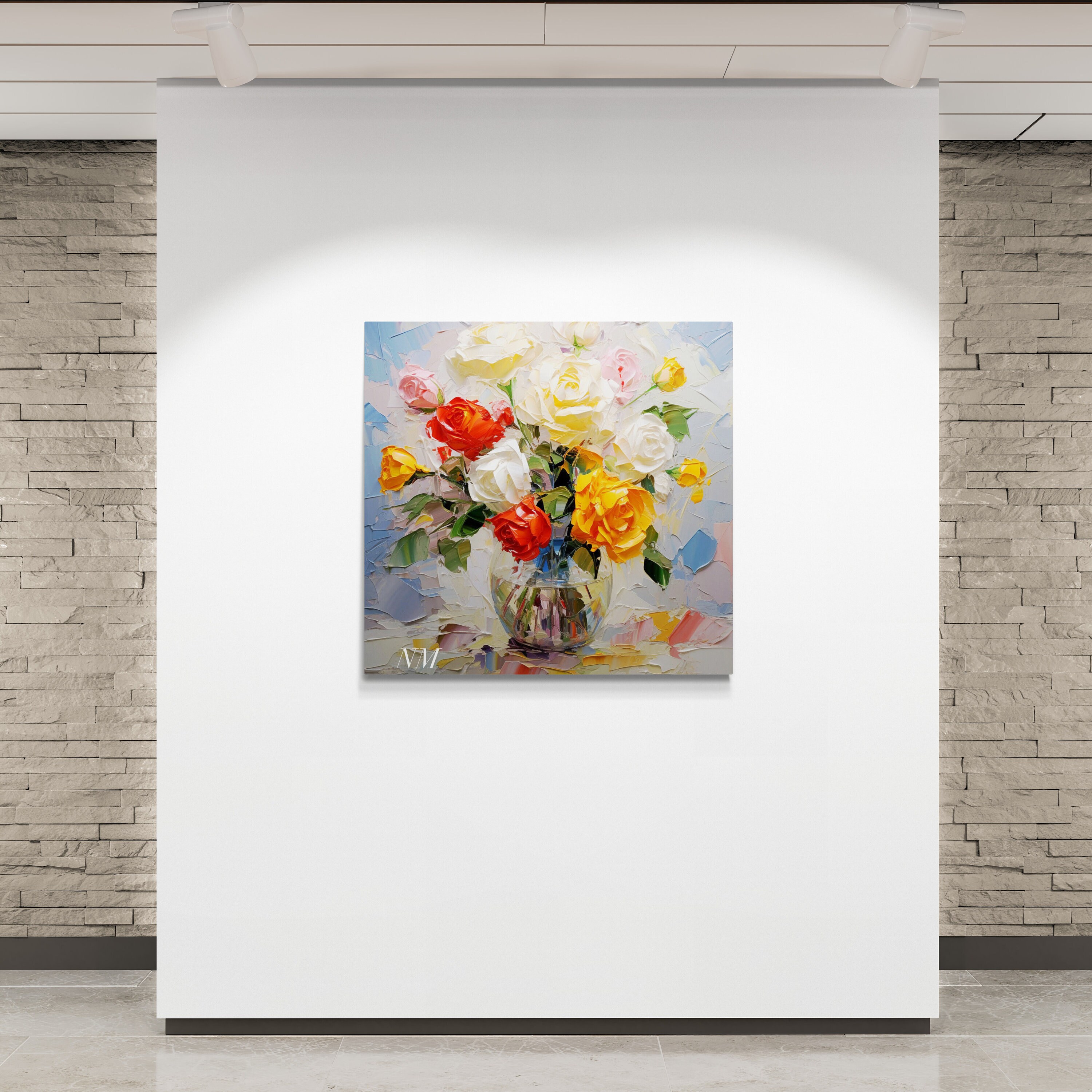 Bright Bouquet for Printing Poster for the Wall. Poster. - Etsy