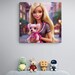 ART Barbie Print, Canvas, Posters and Prints, Home Decor, Wall Decor ...