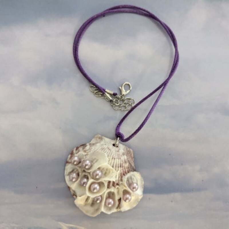 Seashell Necklace - Etsy