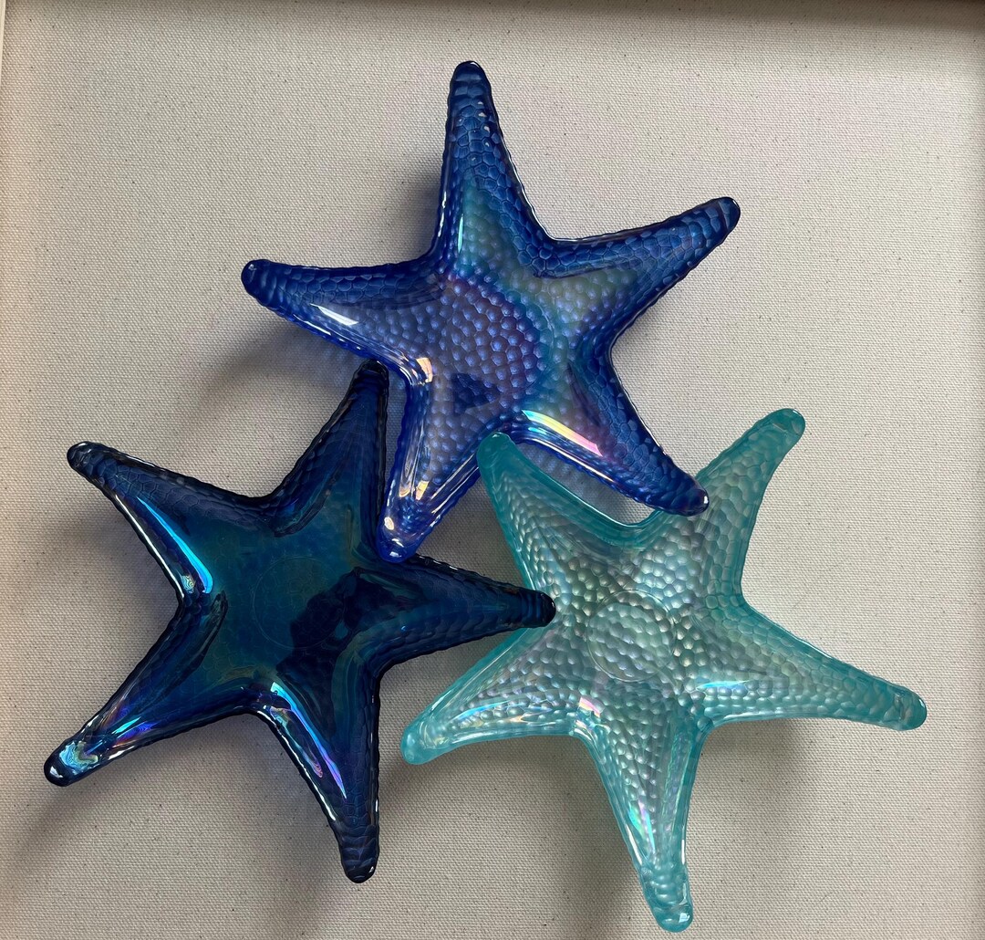 Starfish Glass, Home Decor, Interior for Decor, Decor Beach, Starfish ...