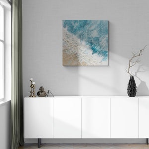 12x12 Painting /mixed Media Art Acrylic Paints / Wall Decor Small ...