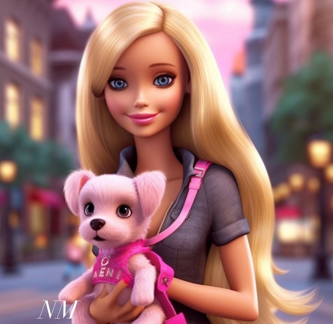 ART Barbie Print, Canvas, Posters and Prints, Home Decor, Wall Decor ...