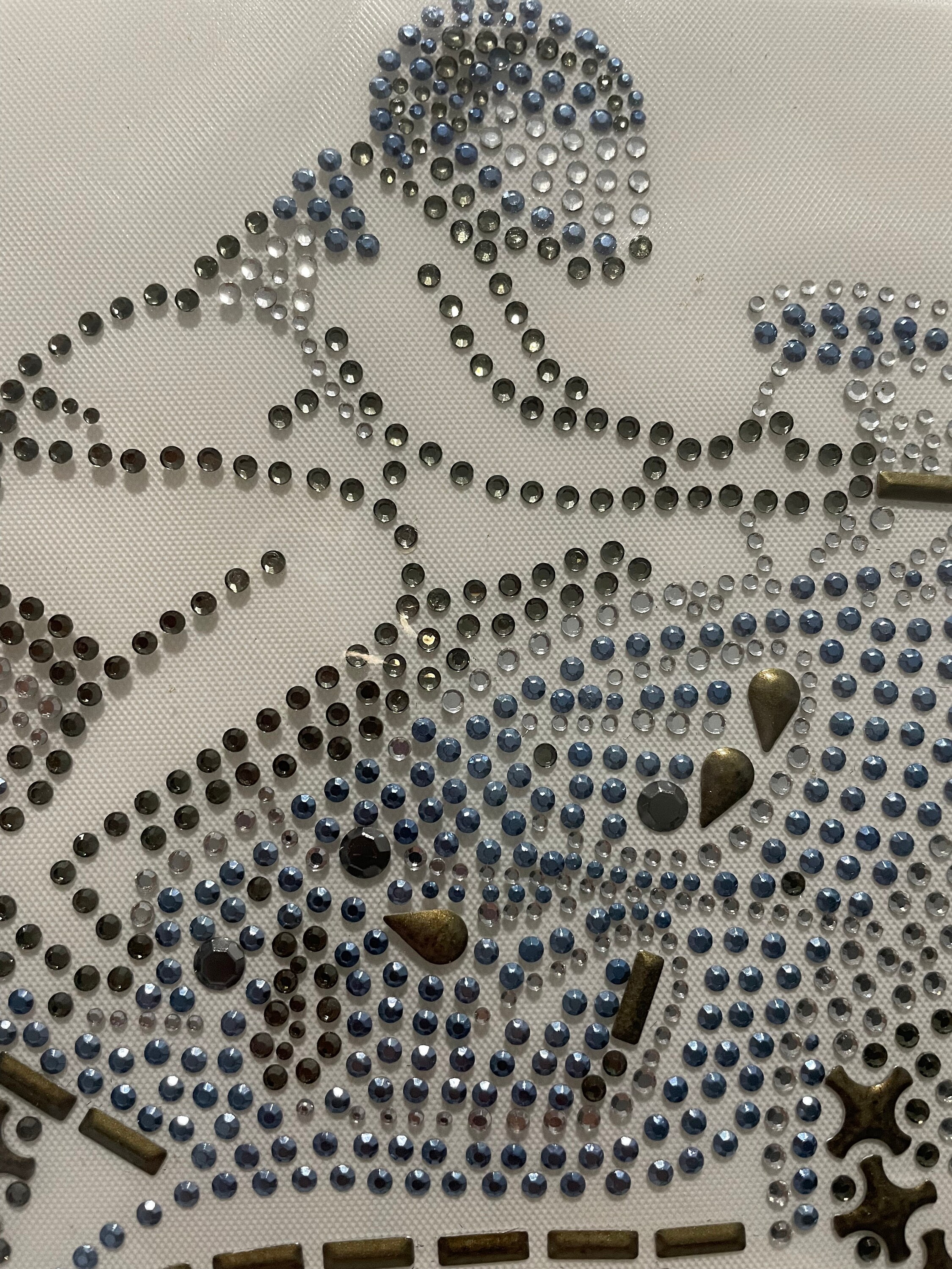 Rhinestone Transfer, Clothing Designs. Clear Rhinestone Iron on Hotfix ...