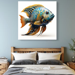 Fich Posters and Print, Canvas, Posters and Prints, Home Decor, Wall ...