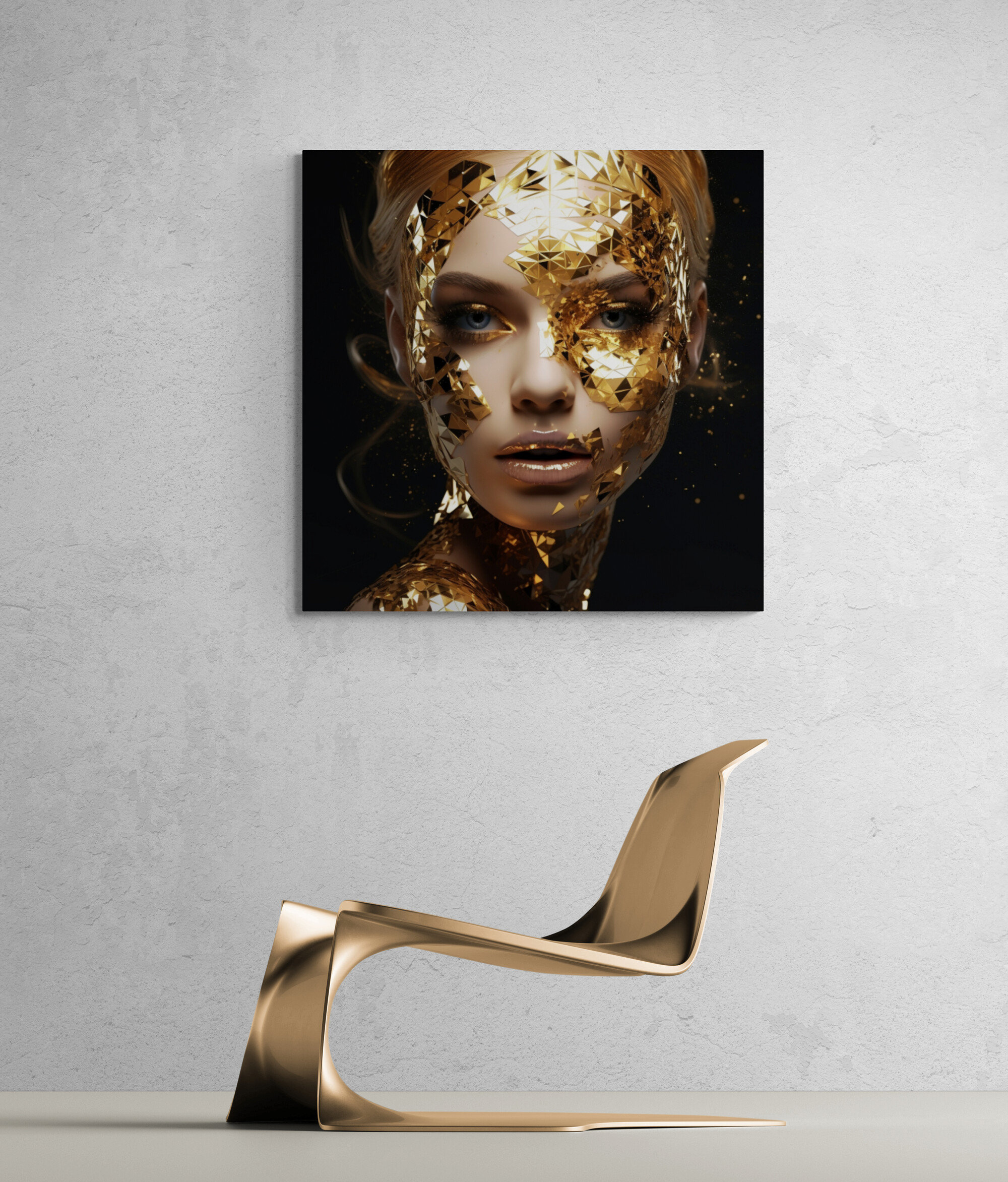 Woman Face Wall Art. ART Print. Painting for a Beauty - Etsy