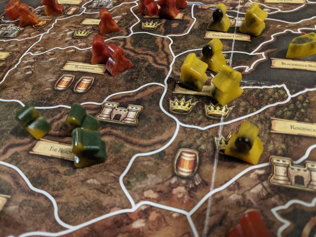 CUSTOM Two Colour Game of Thrones Board Game Pieces Plastic - Etsy