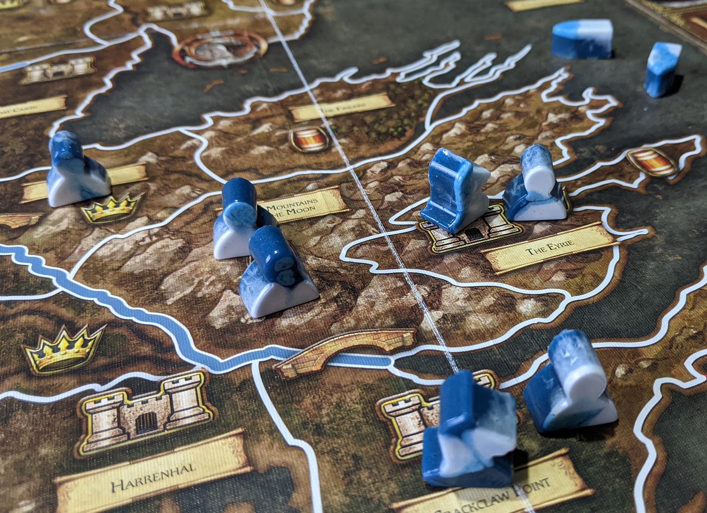 CUSTOM Two Colour Game of Thrones Board Game Pieces Plastic - Etsy