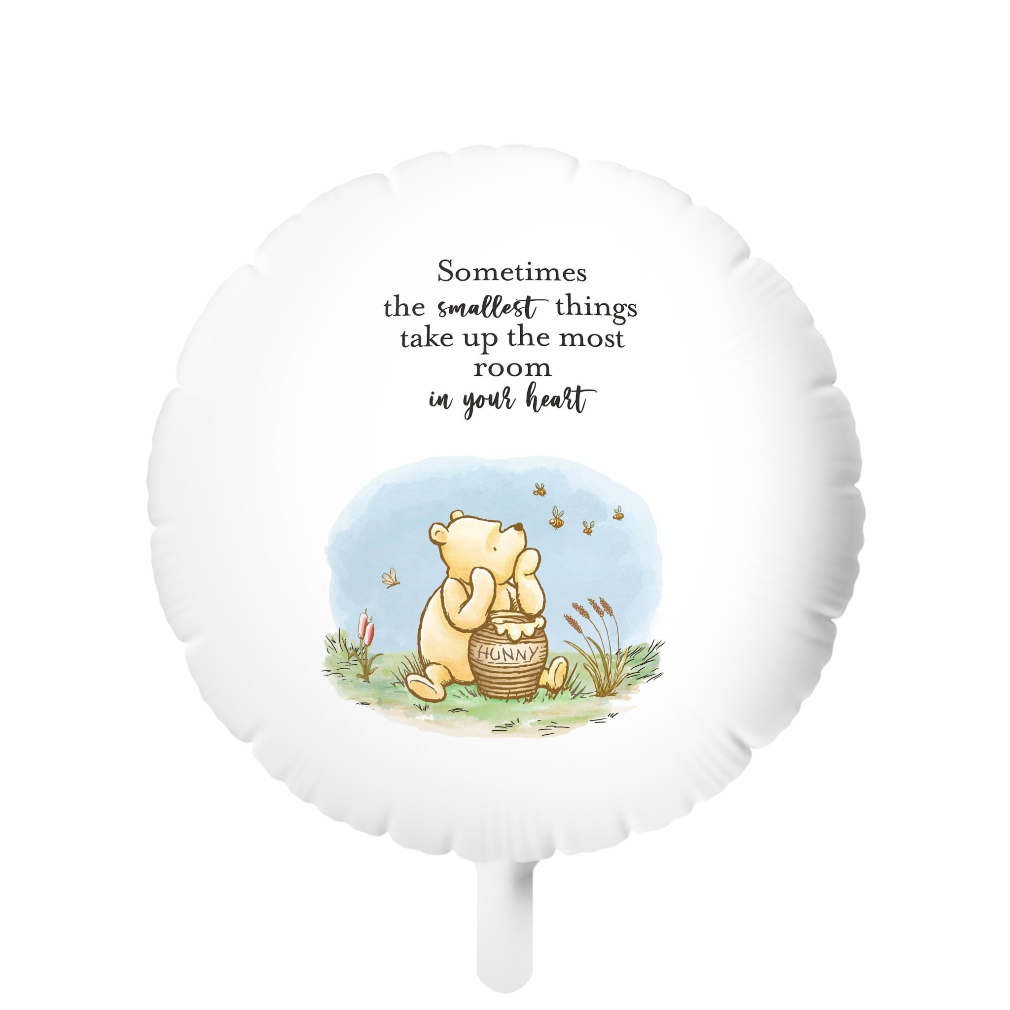 Classic Winnie the Pooh With Honey Pot Mylar Helium Balloon - Etsy
