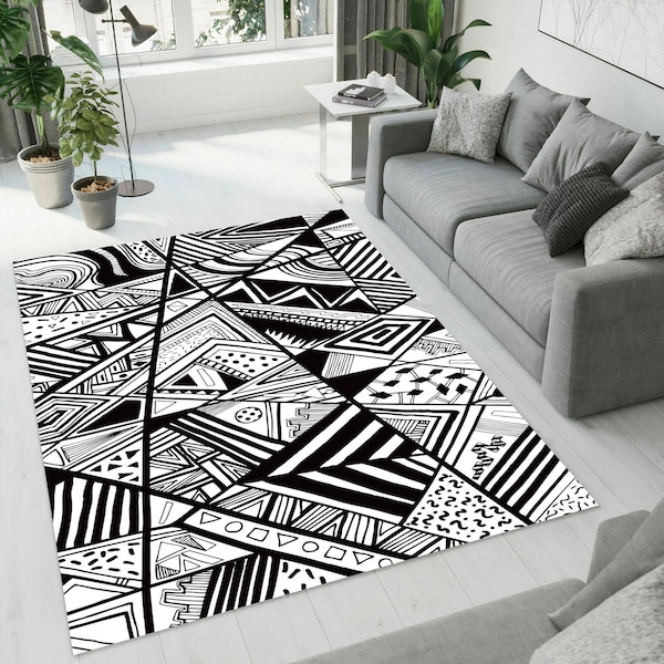 Abstract Rug - Etsy