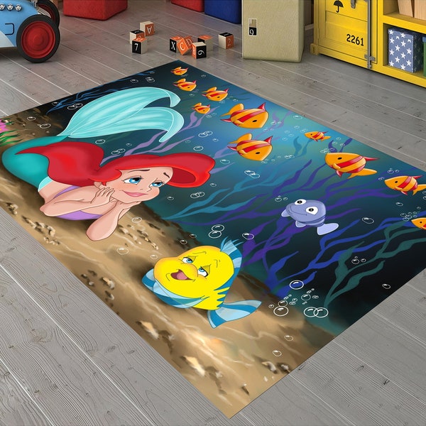 Mermaid Area Rug - Etsy