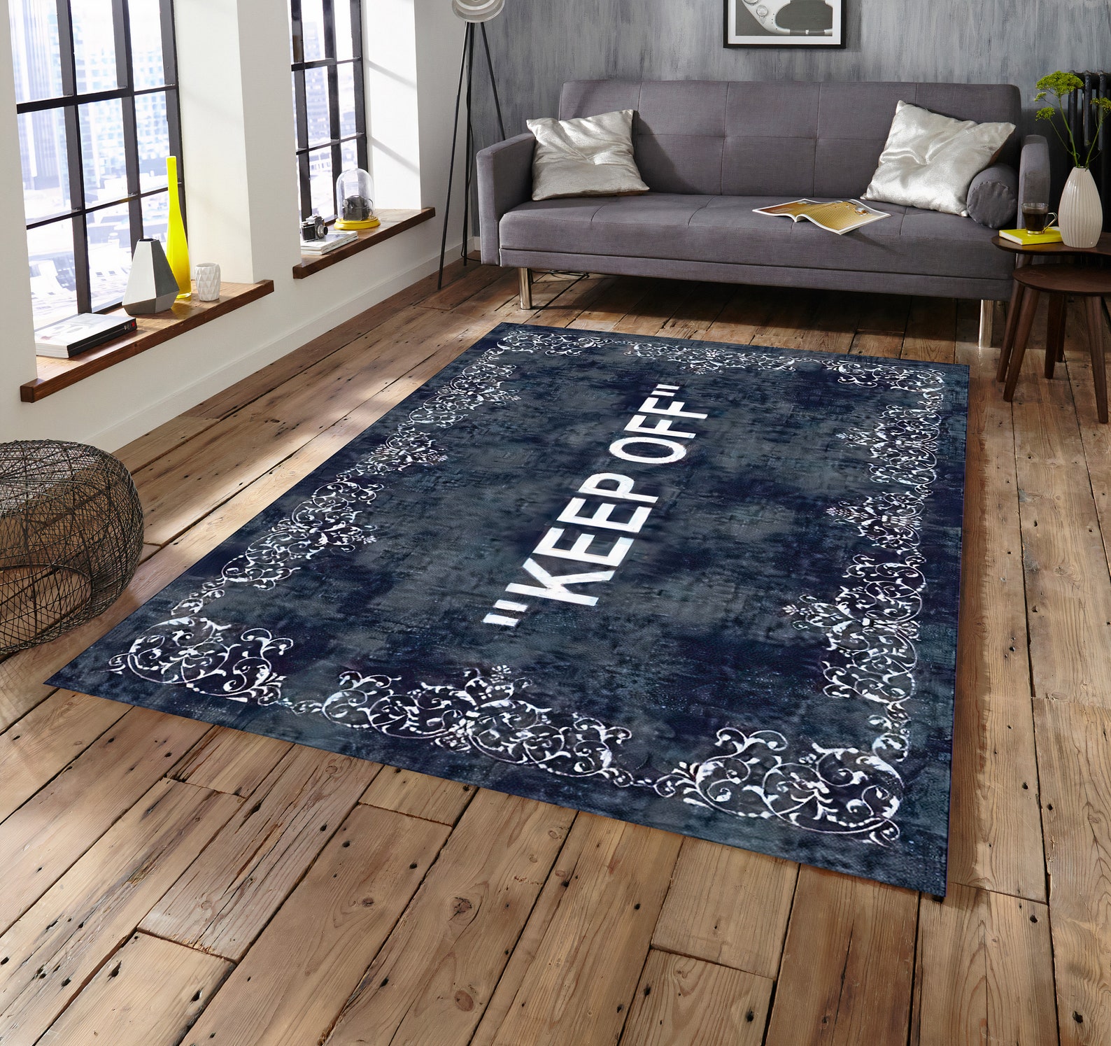 Keep off Rug Keep off Carpet Rug for Living Room Rug for | Etsy