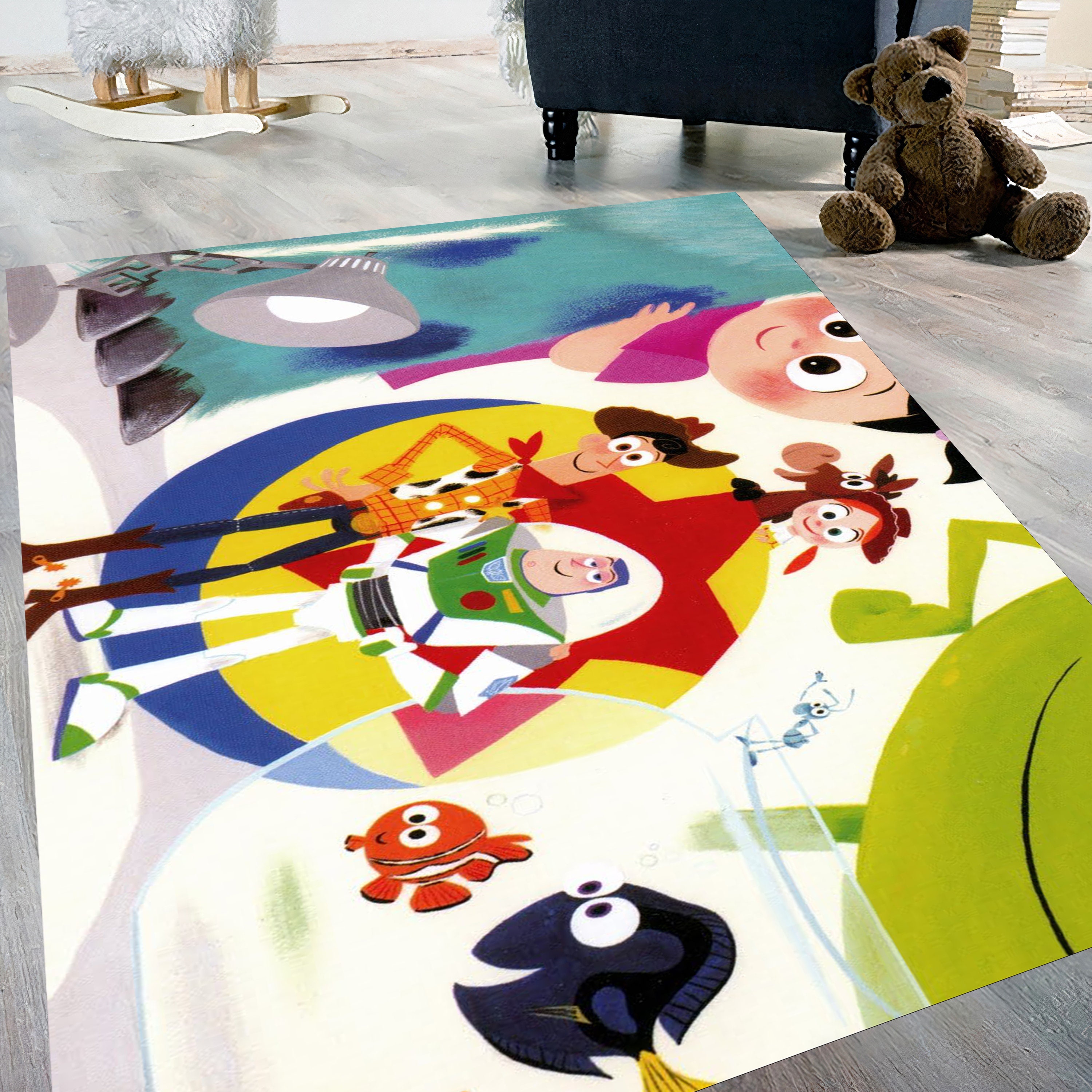 Toy Story, Toy Story Rug, Kids Room Rug, Sheriff Woody, Nursery Rug ...