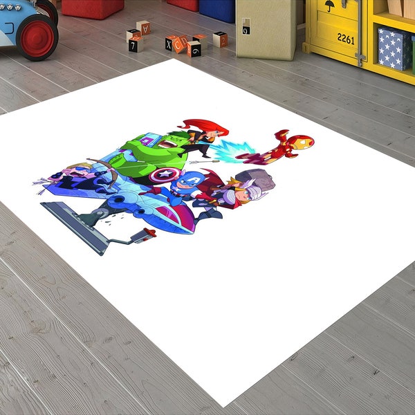 Avengers Rug - Etsy