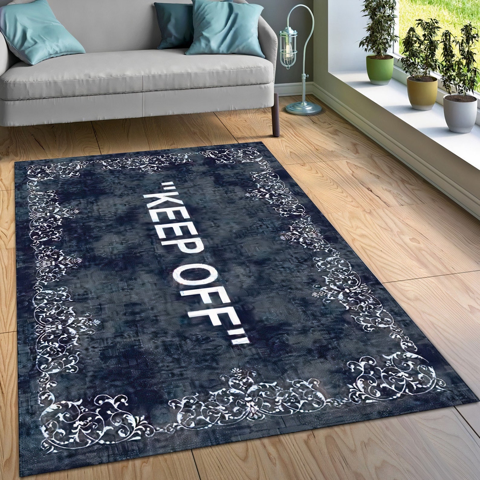 Keep off Rug Keep off Carpet Rug for Living Room Rug for | Etsy