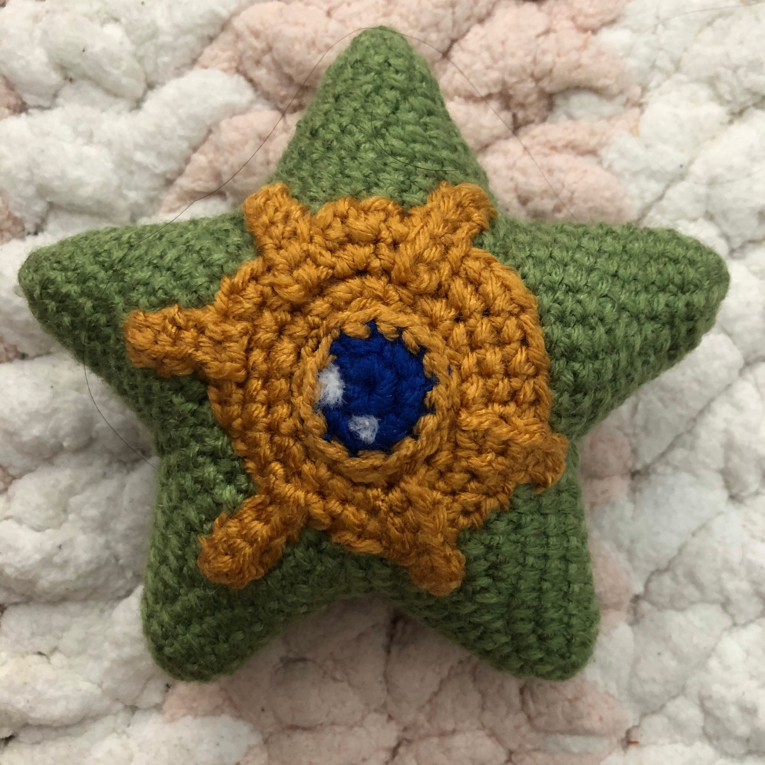 Amigurumi Crochet Staryu Plush - Etsy
