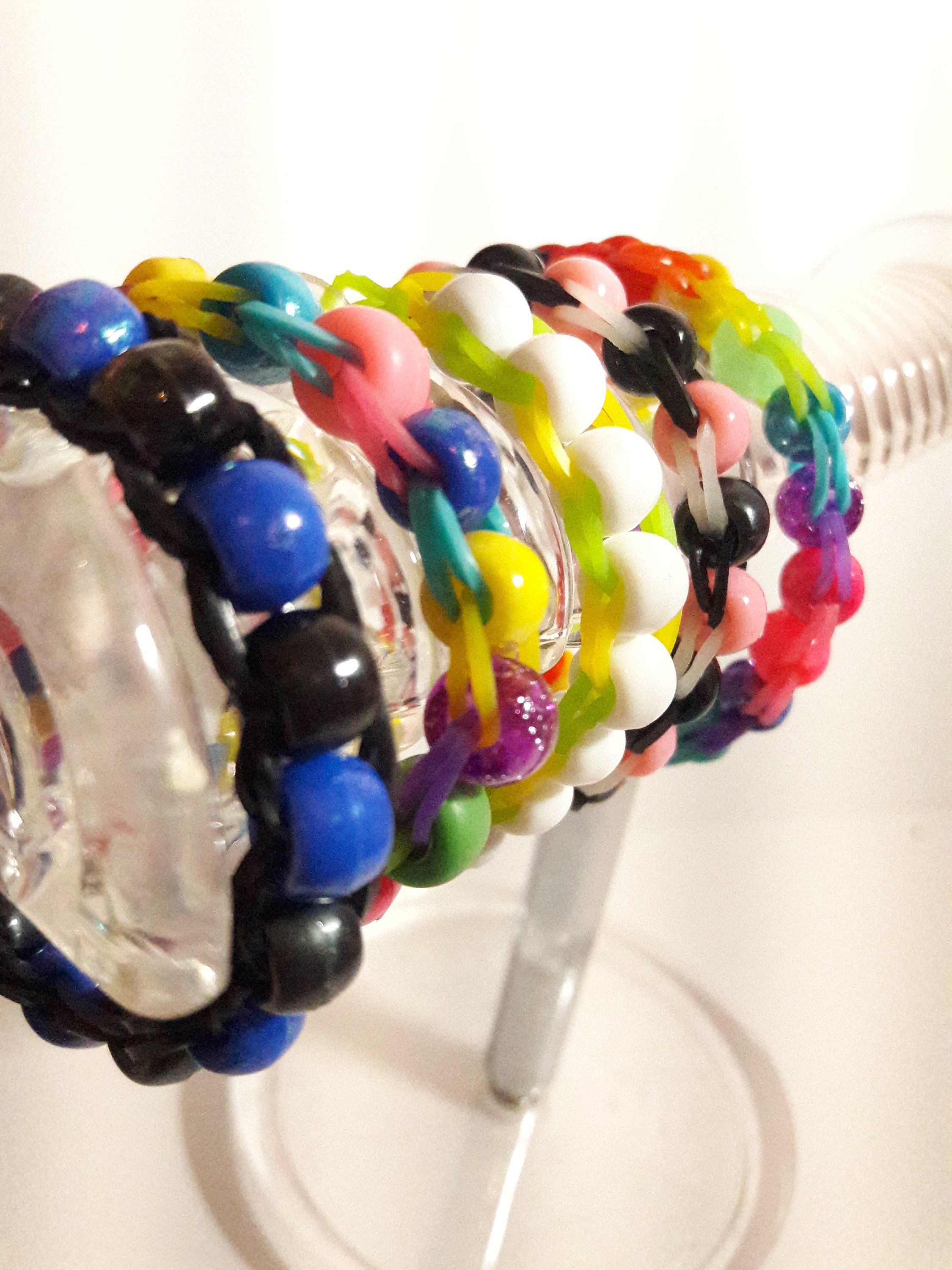 Rainbow Loom Minecraft Bracelet