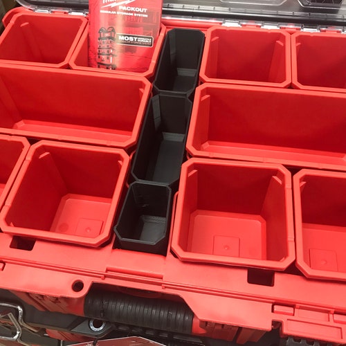 Milwaukee PACKOUT Small Parts Organizer Center Bin Set - Etsy