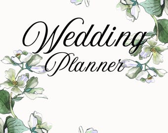 Wedding Planner Printable & Custom Earthy Green - Etsy