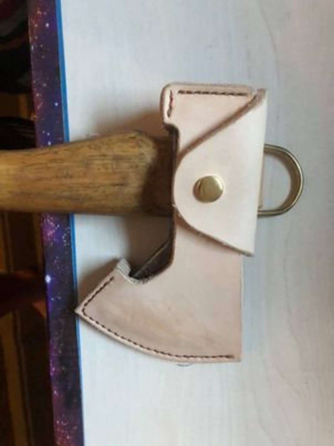 Custom Hatchet Sheath Veg-tan, 8oz Leather - Etsy