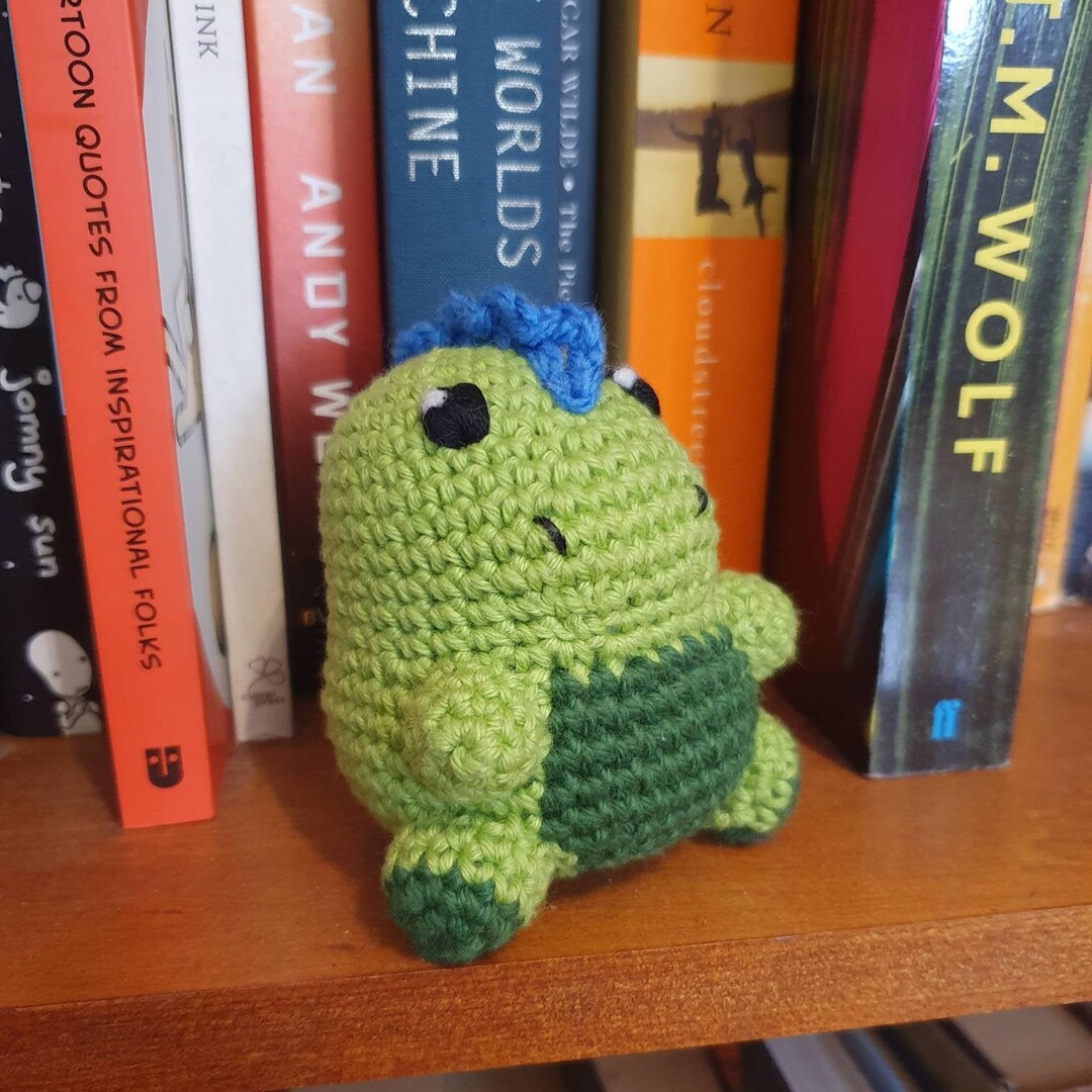 Chubzilla Amigurumi (handmade Crochet Plushie) - Etsy Australia