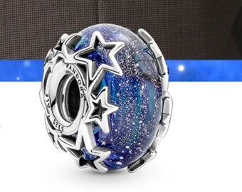 Blue Pandora Charm | Etsy