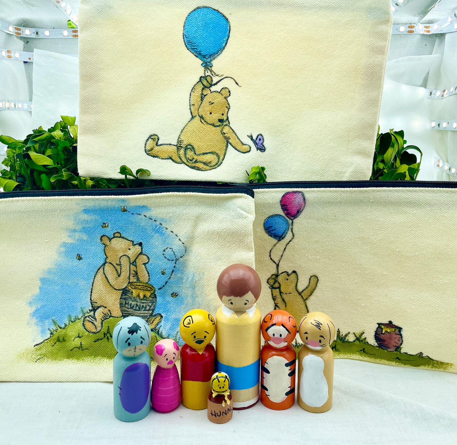 Winnie the Pooh Set - Etsy