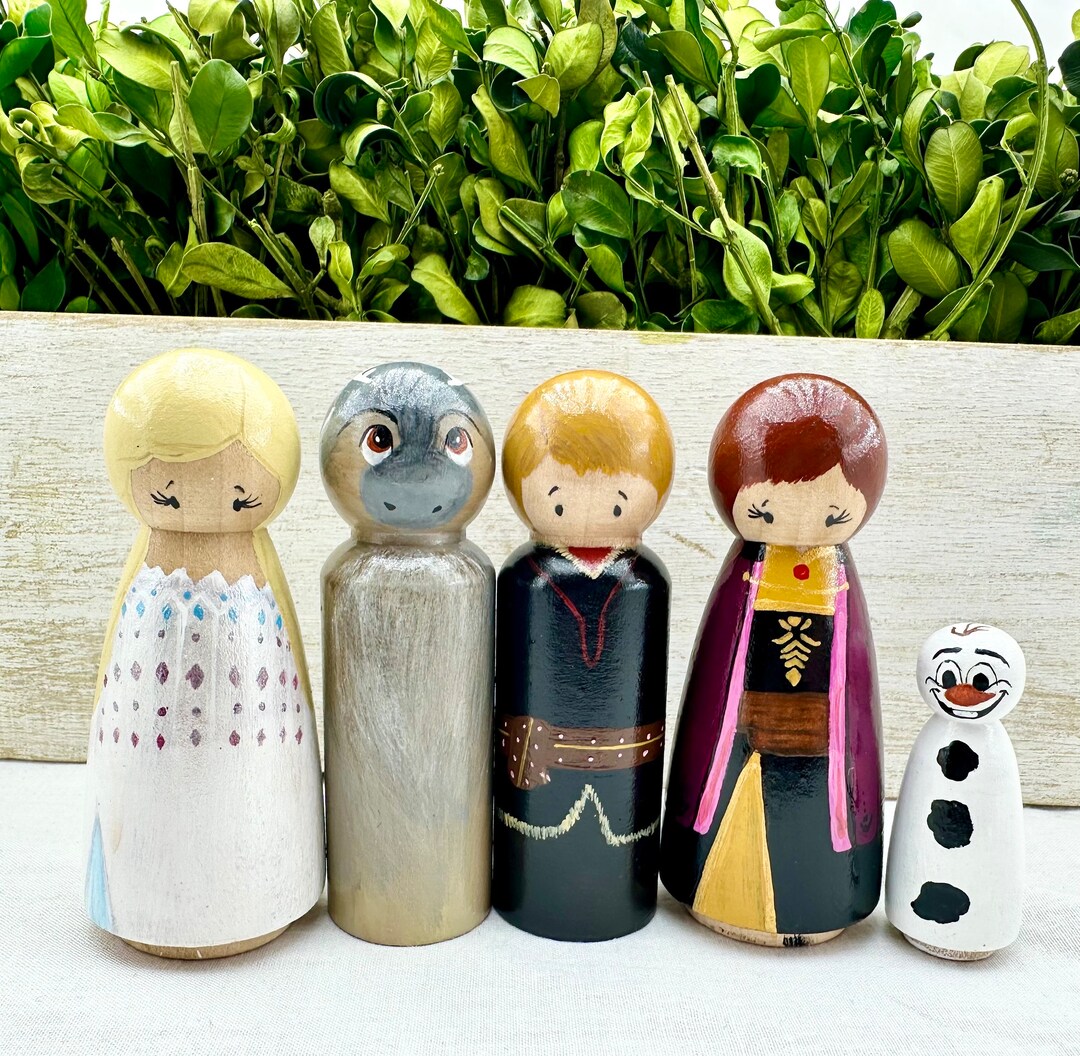 Anna & Elsa (frozen Set) - Etsy