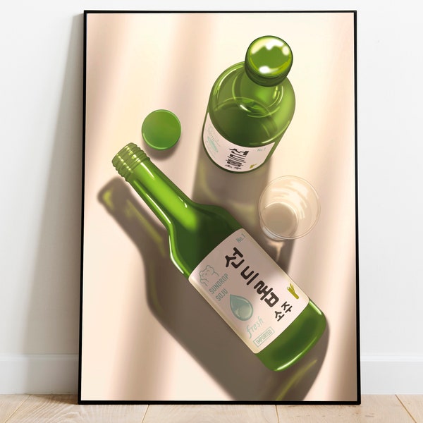 Soju Poster - Etsy