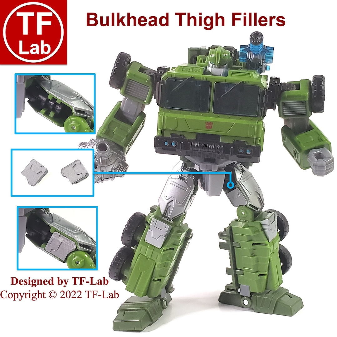 Thigh Leg Gap Fillers Fillet Upgrade Kit: Legacy Bulkhead Transformers ...