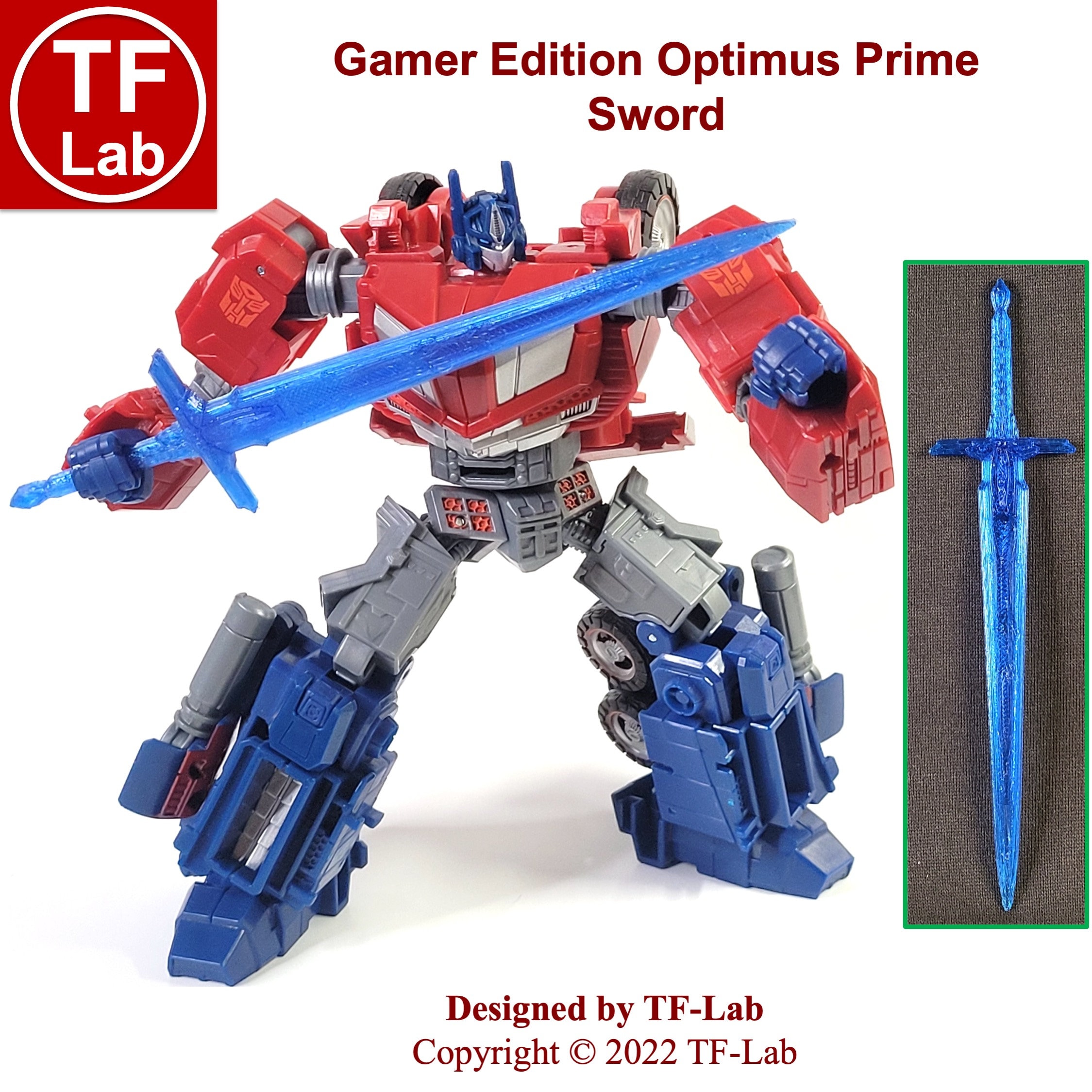Transformers Fall Of Cybertron Optimus Prime Sword