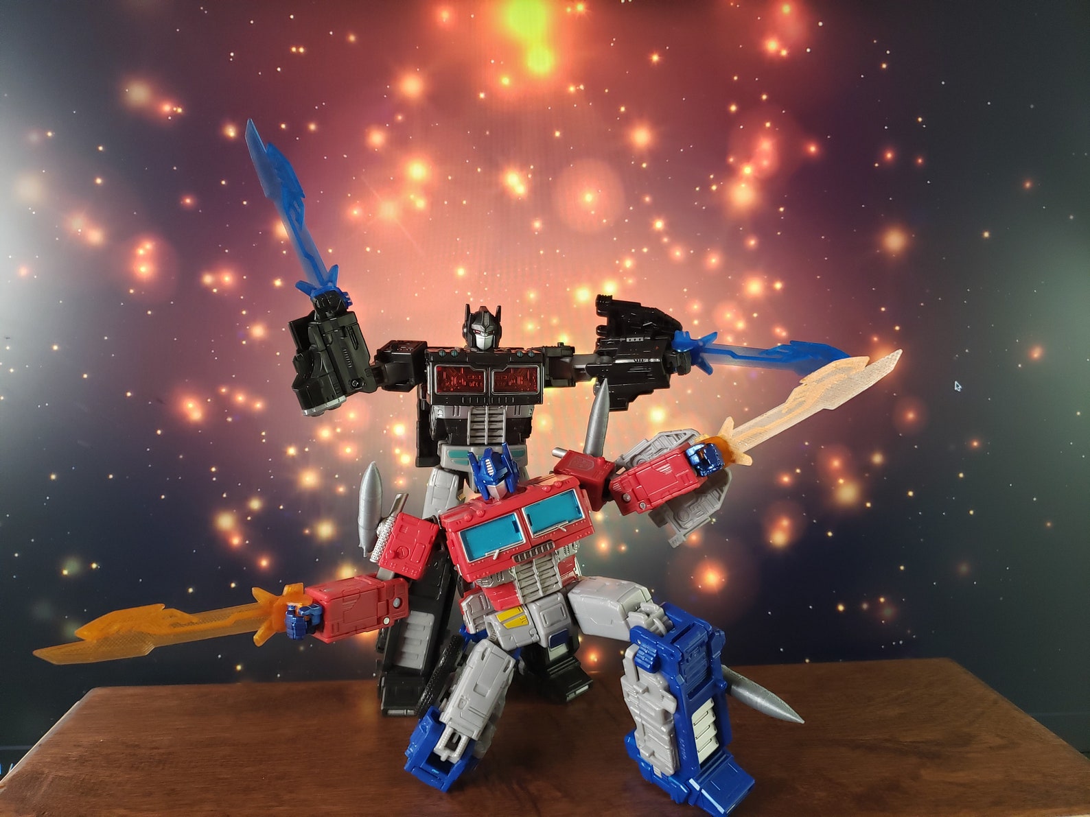 Blue Dual Energon Sword for Optimus Prime Upgrade Kit Transformers ...