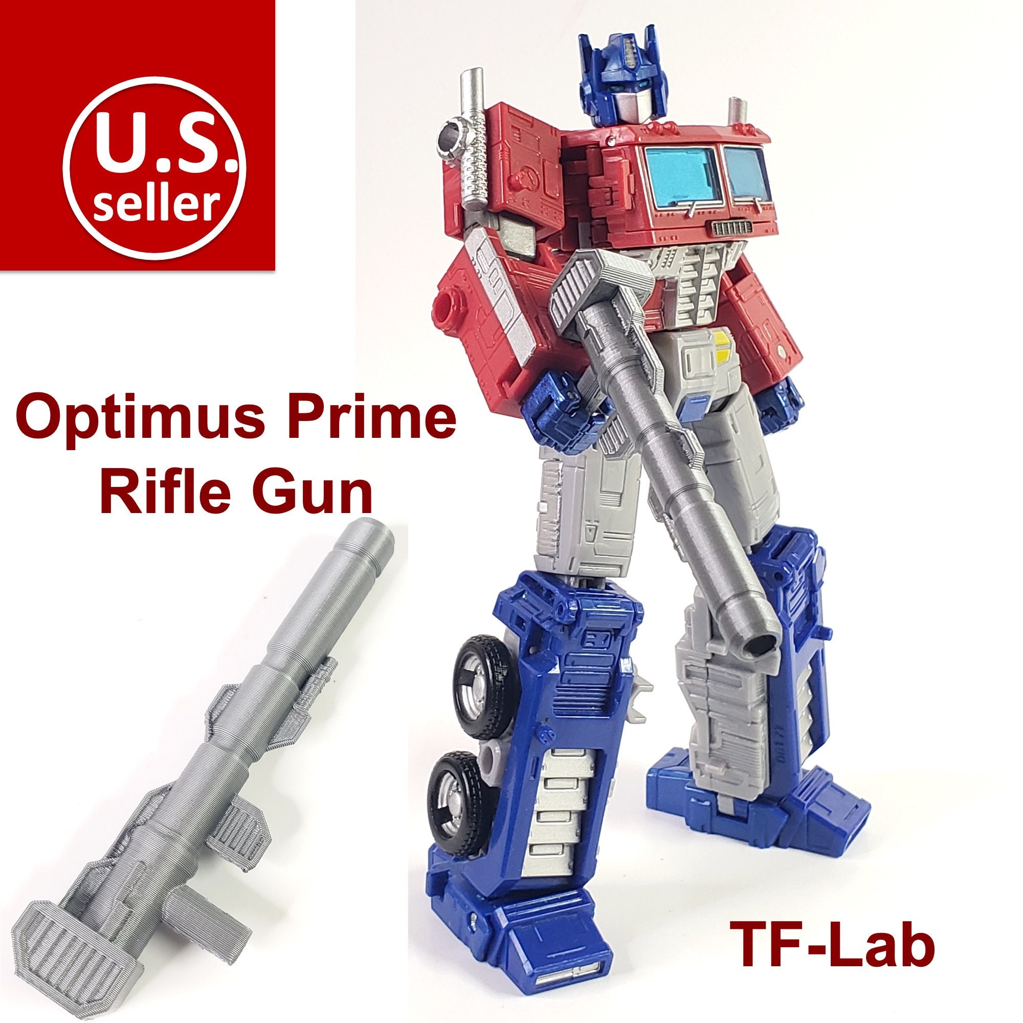 Transformers Optimus Prime Rifle Gun Upgrade Kit Kingdom - Etsy UK
